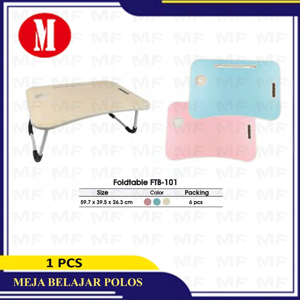 Plain Study Table FTB-101 / Portable Folding Table | Shopee Singapore