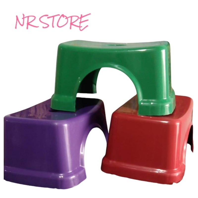 Square PLASTIC Squatting CHAIR | Shopee Singapore