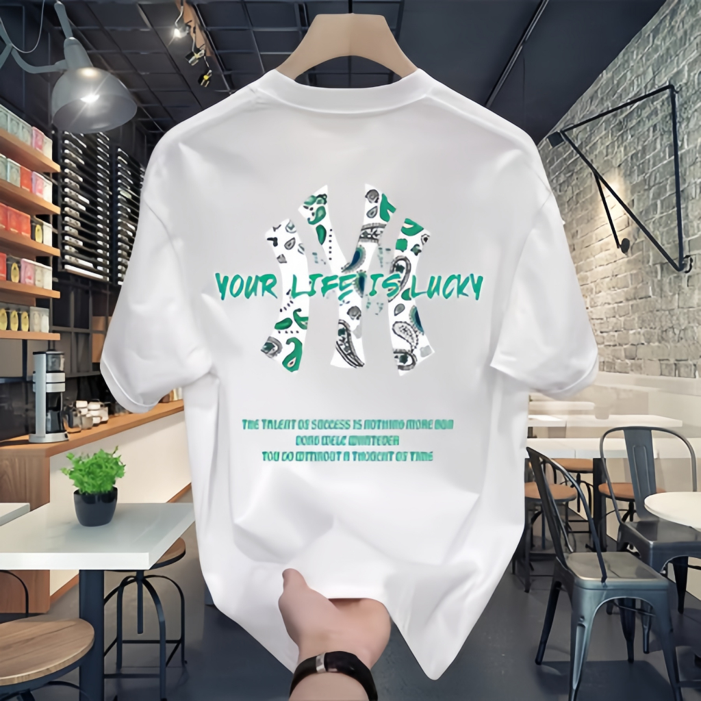 T-Shirt Kaos Distro men's T-Shirt Spot Men Women D Baju Fit T Shirt ...