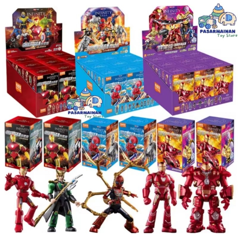 Blokees Marvel Avengers Infinity Saga Galaxy Version GV01 GV02 GV03 ...