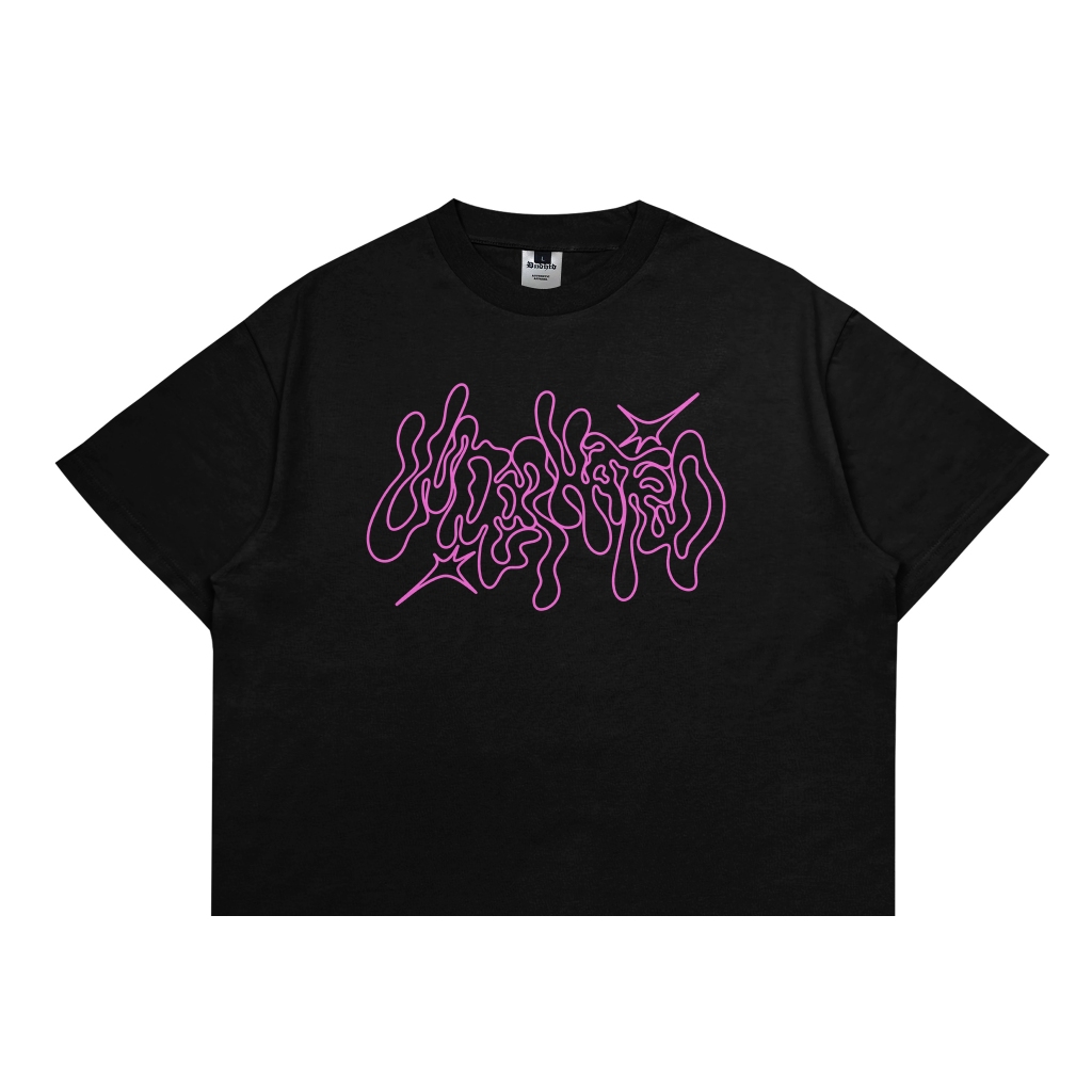 Underhated | T-Shirt | Boxy Boxy Boxy | Outline | Black Black Black ...