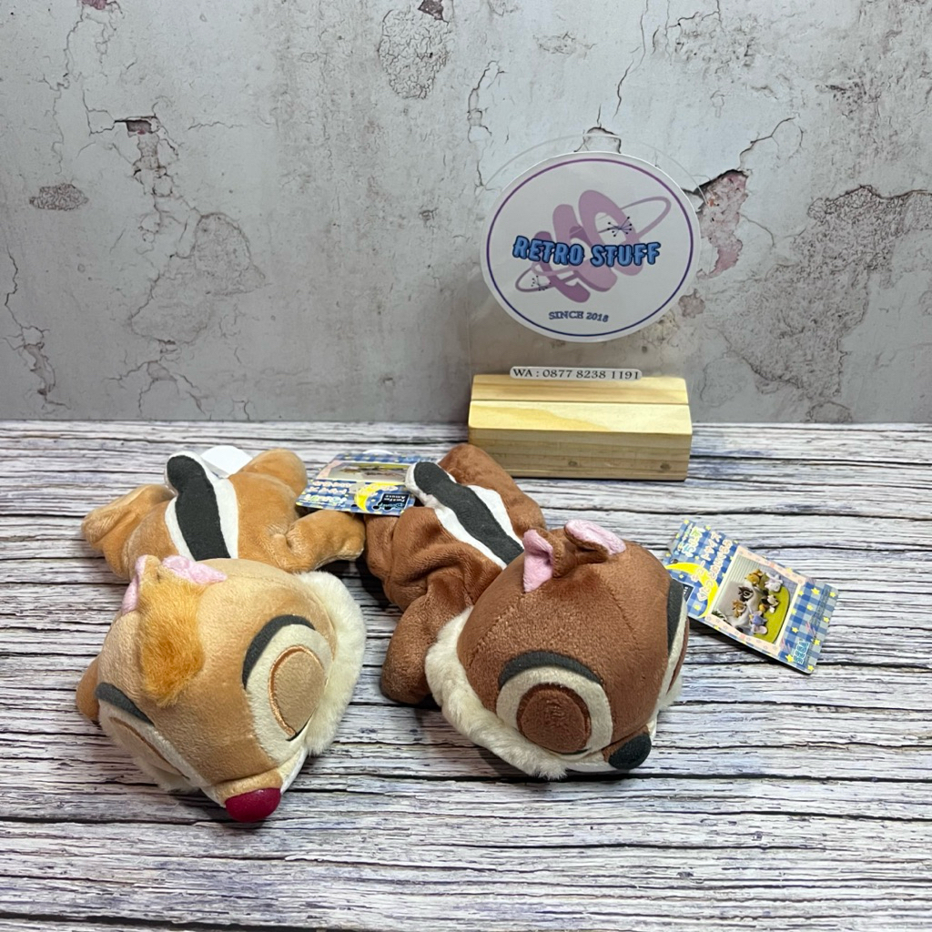 Disney Doll Set Chip & Dale Original Sega Japan New Tag | Shopee Singapore