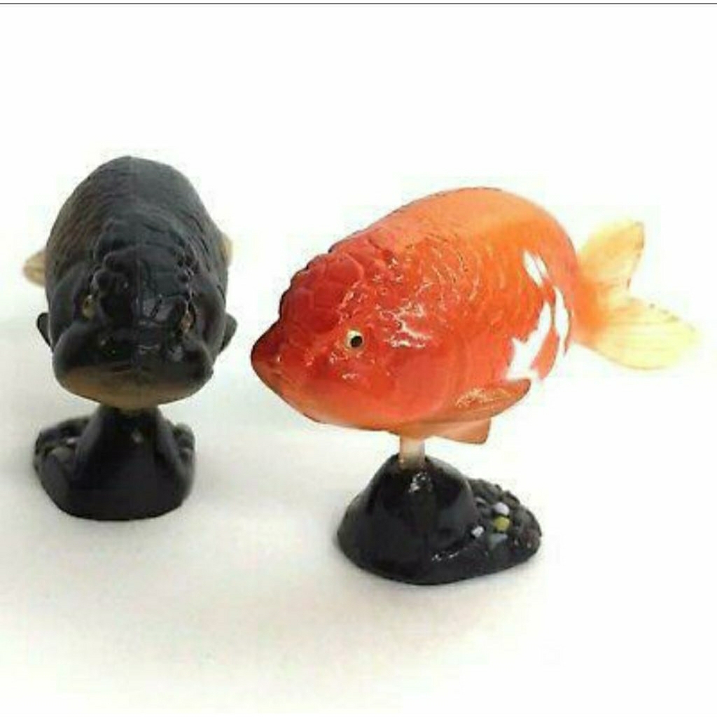 Kaiyodo furuta choco egg goldfish ranchu set japan | Shopee Singapore