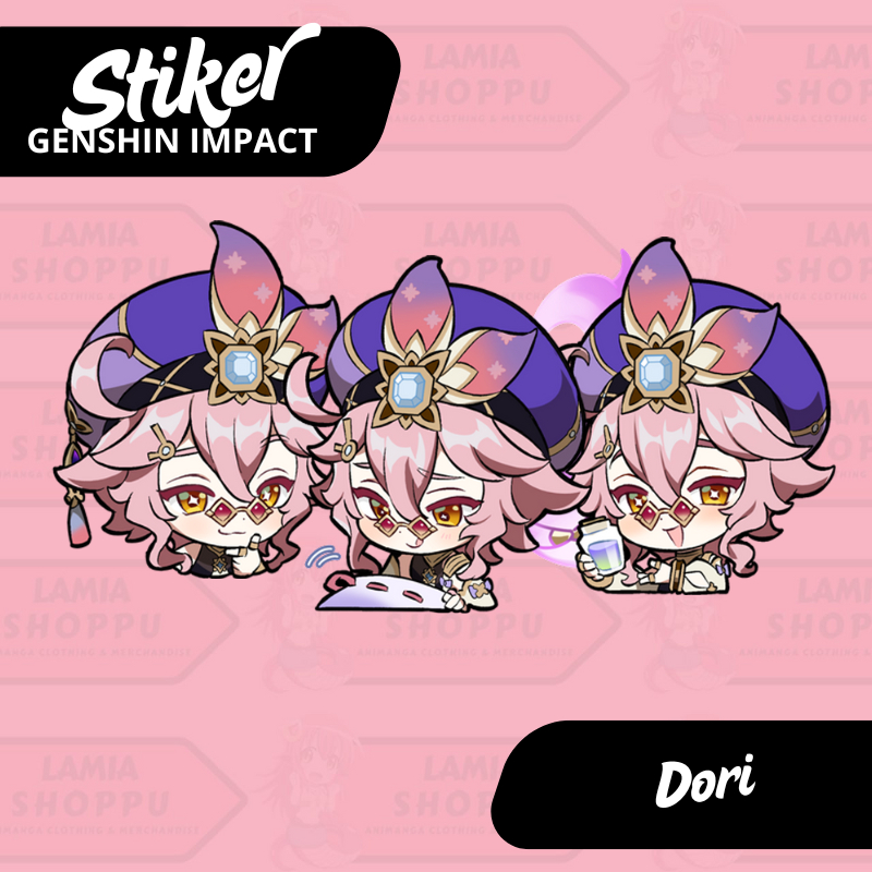 Genshin Impact Dori Sticker | Dori Genshin Sticker | Dori GI Sticker ...