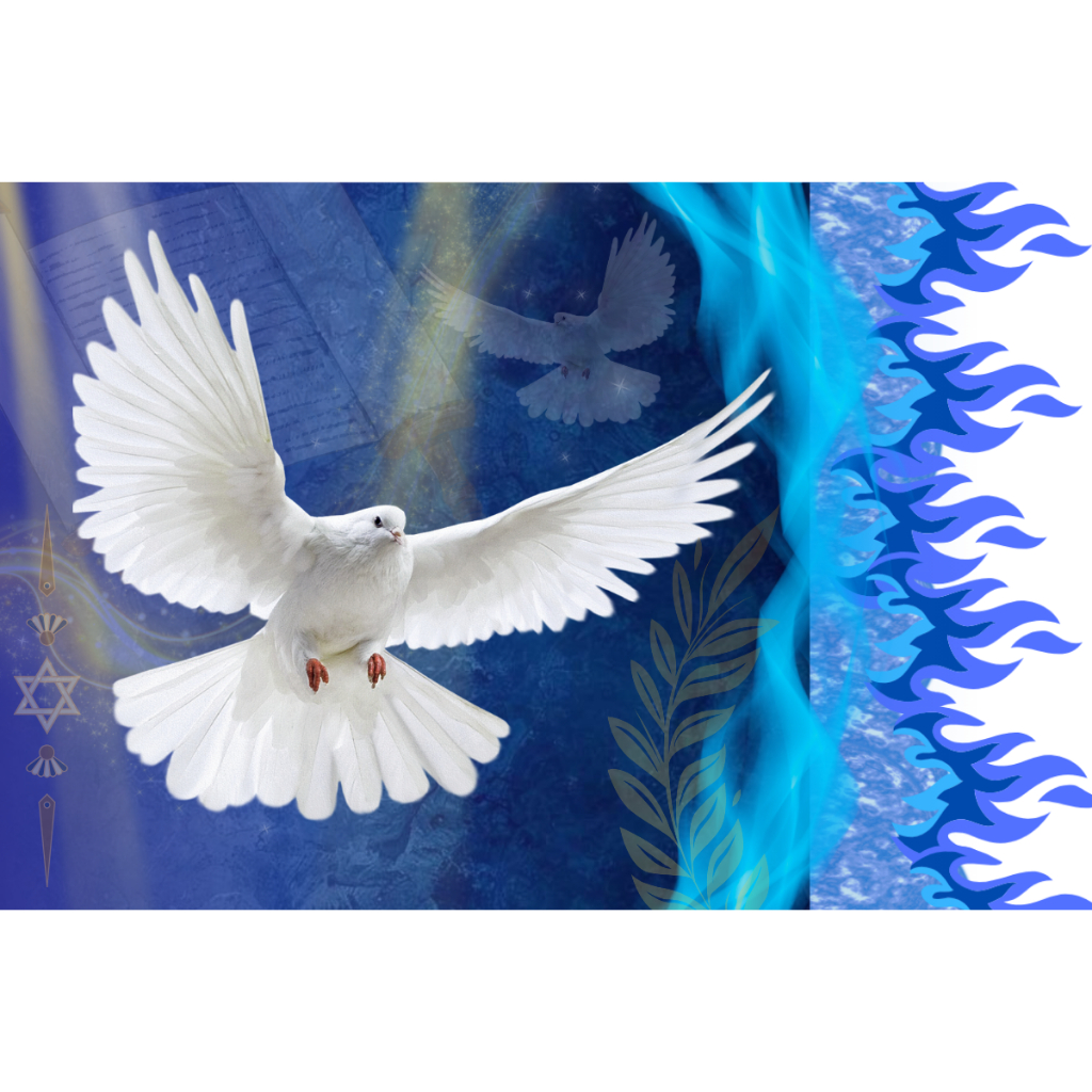 Custom Church Tambourine Banner Prophetic Flag Bahtera Mahanaim ...