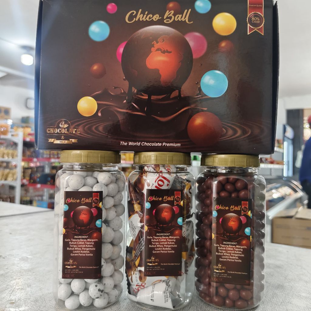 Chico Ball Package contains 3 mixed jars | Shopee Singapore