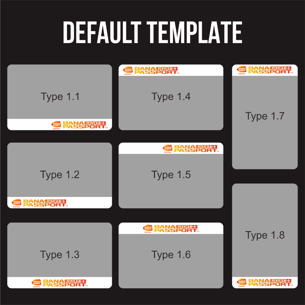 Banapassport Custom Sticker - BanaPass Sticker Lamination / Laminated ...
