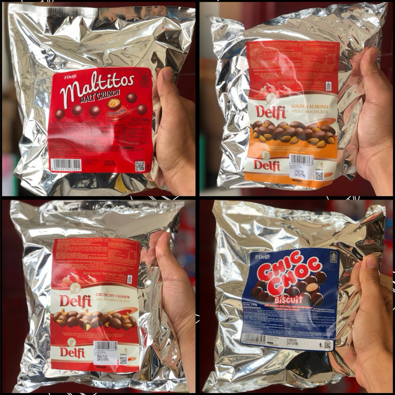 Assorted Delfi Chocolate 1kg || Chic choc 750gr || Maltitos 500gr ...