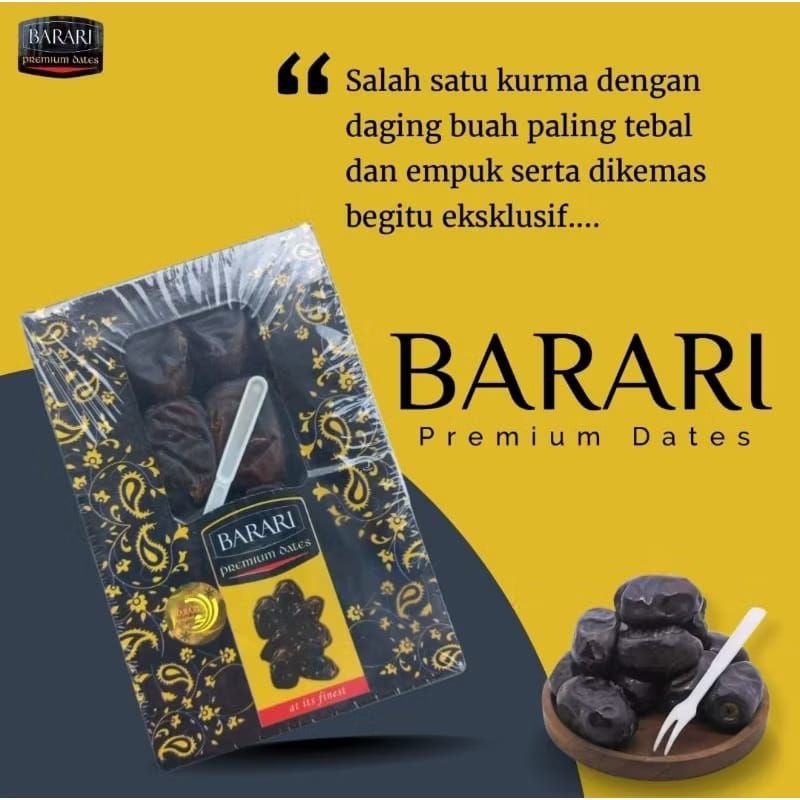 Premium Barari dates, bam Barari dates, weight 600g per box | Shopee ...