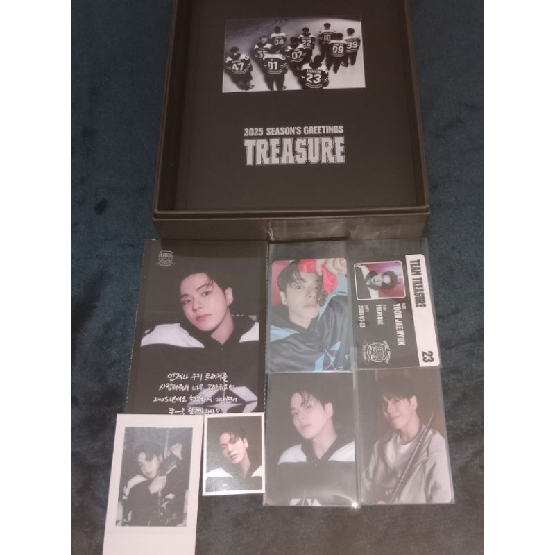 TREASURE SEASON'S GREETINGS 2025 PC JAEHYUK PHOTOBOOK PACKAGE BOX ...