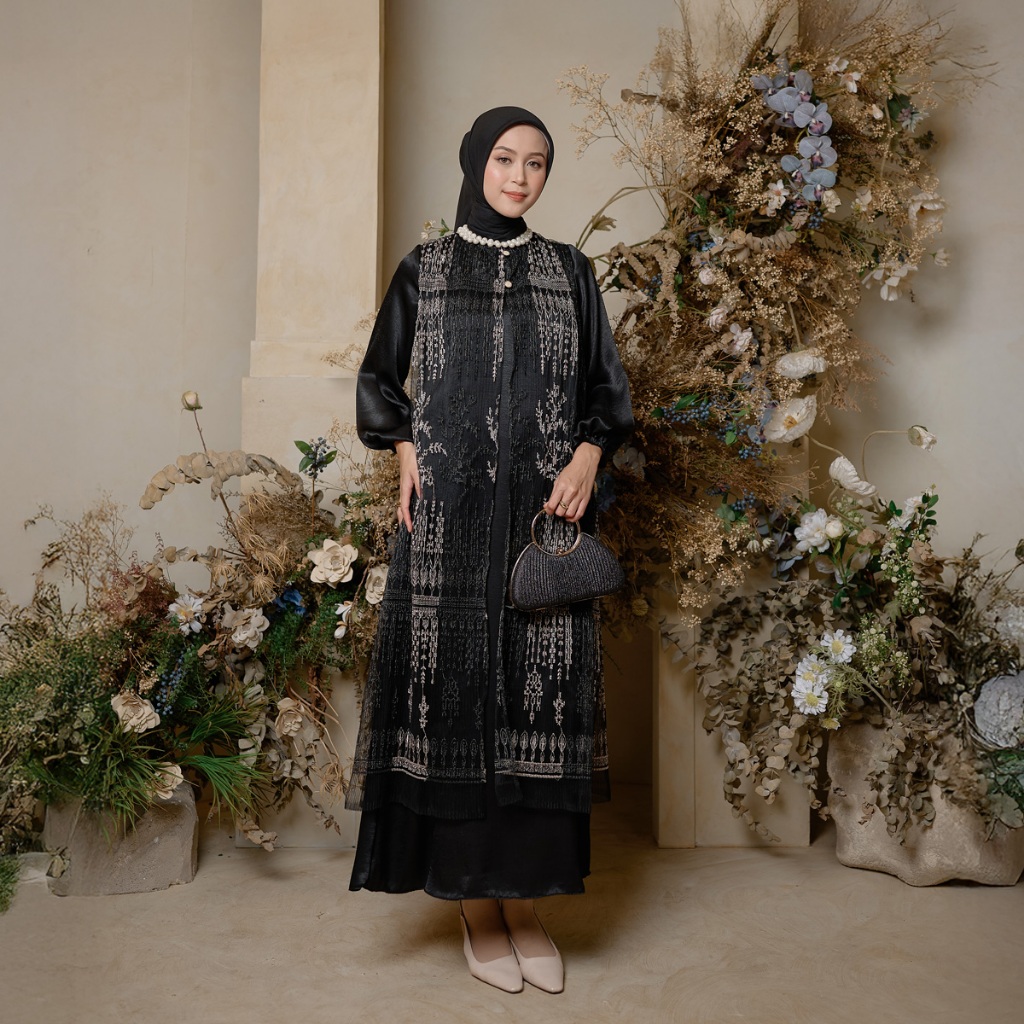 ZM Zaskia Mecca - Princy Gamis - Classic Rona | Shopee Singapore