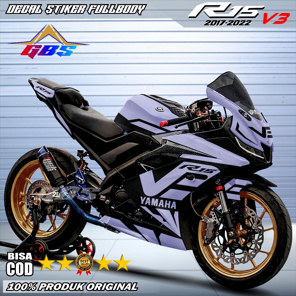 Newest - Decal R15 V3 Motorcycle Decal Sticker R15 V3 Full Body Sticker ...