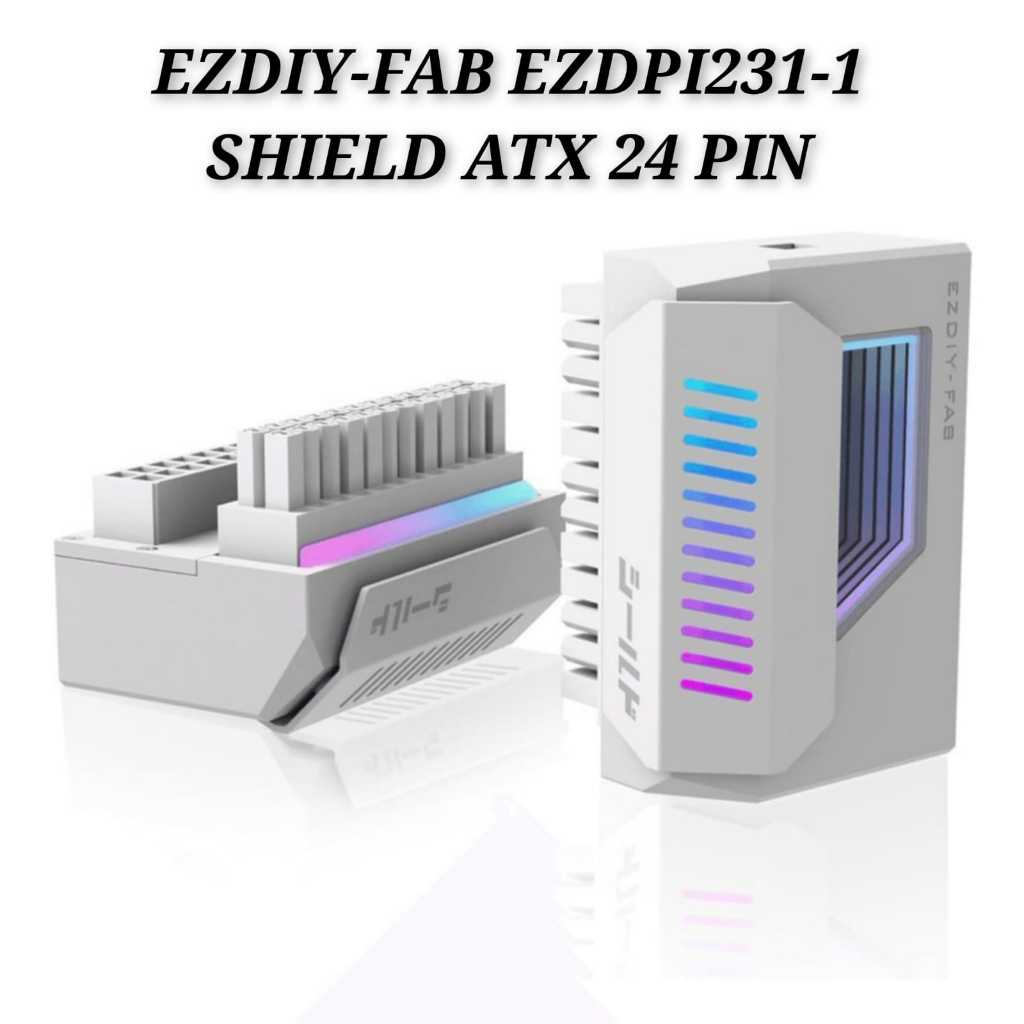 Ezdiy-fab EZDPI231-1 SHIELD ATX 24 PIN 180 - White | Shopee Singapore