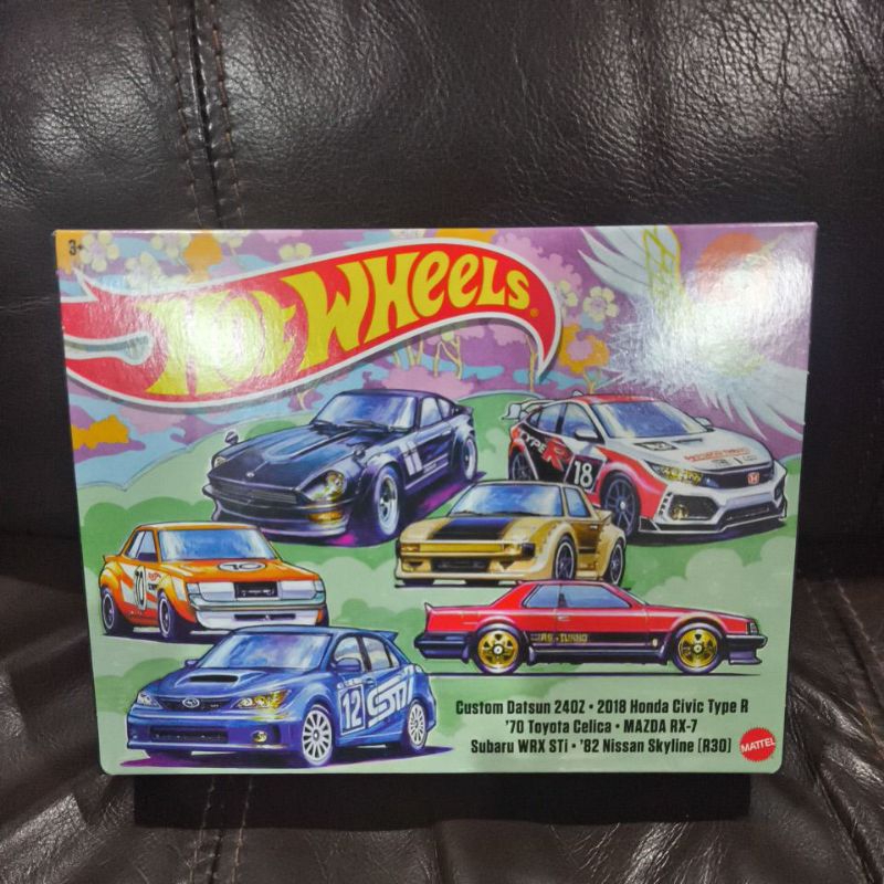 Hot Wheels JDM Multipack 2018 Honda Civic Type R Subaru WRX STI Blue 70 ...