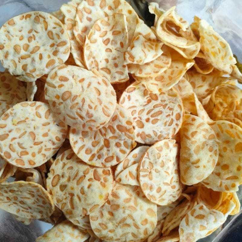 Sago chips 1kg crispy savory crispy sago tempeh chips original special ...
