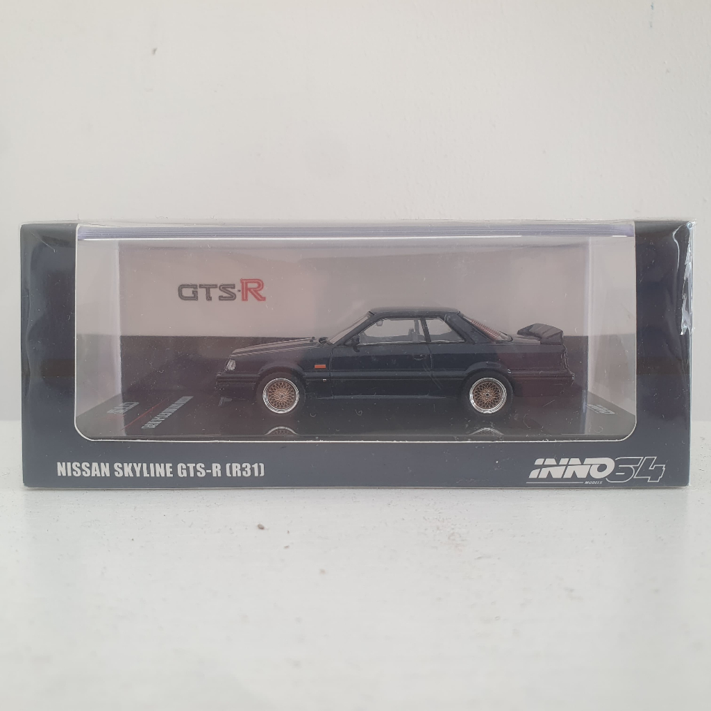 Inno64 Nissan Skyline GTS-R 1/64 (R31 R-31, GTSR GTR31 GTR GT-R, Dark ...