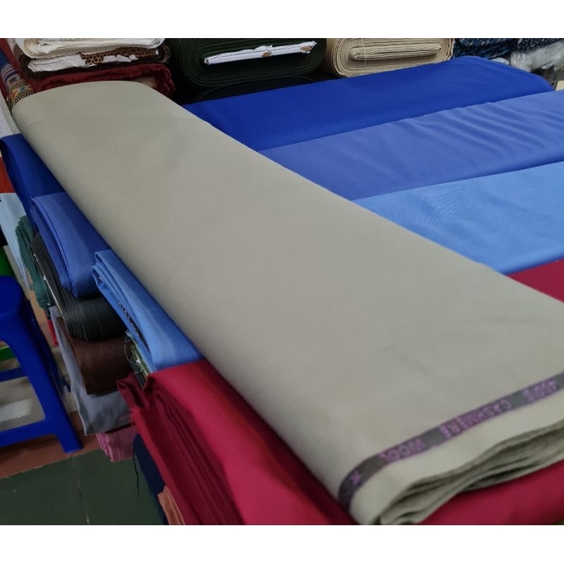 Semi-wool Uniform Fabric for DKI Regional Government Uniform | Shopee ...