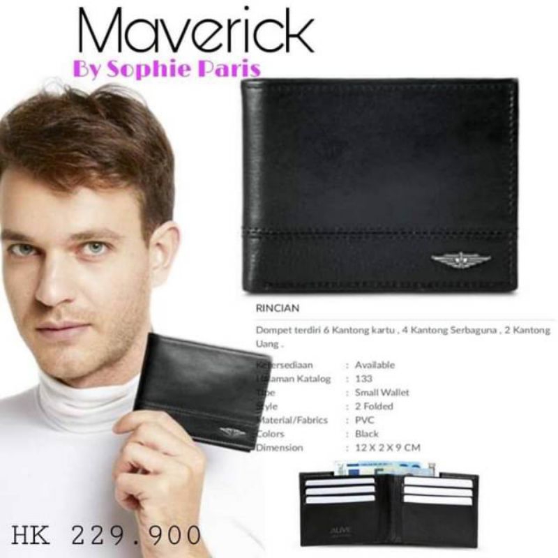 MAVERICK WALLET MEN'S FOLDING WALLET ALIVE BY SOPHIE MARTIN WALLET ...
