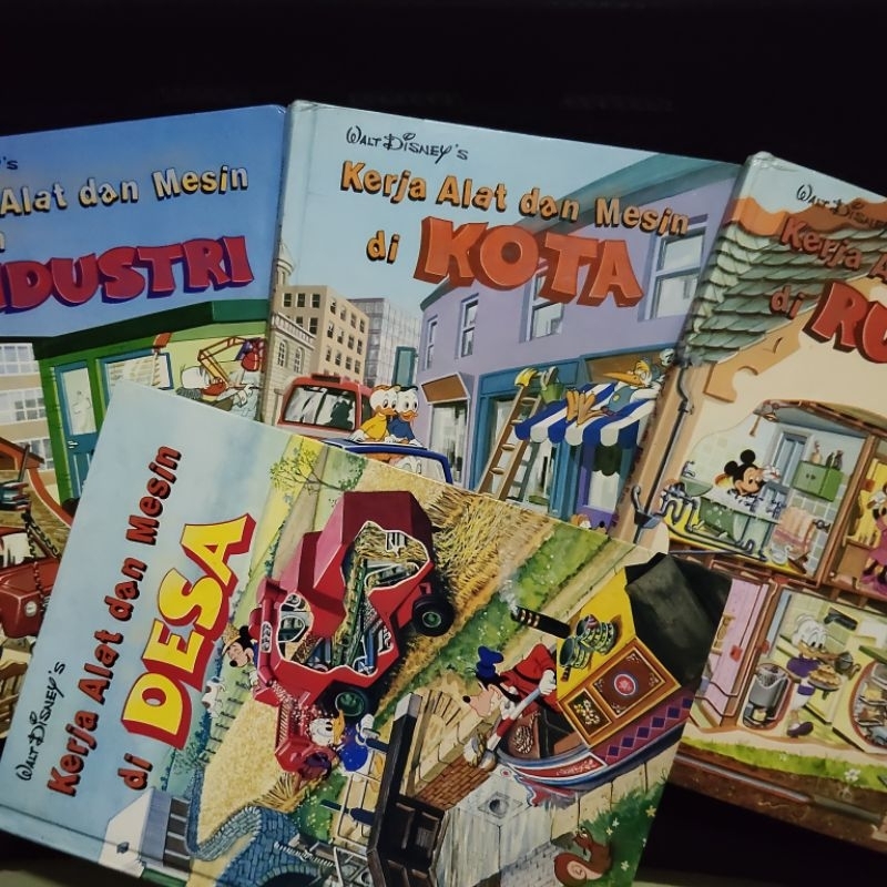 MESIN Original Rare Books • Disney Encyclopedia In The City / Disney In ...