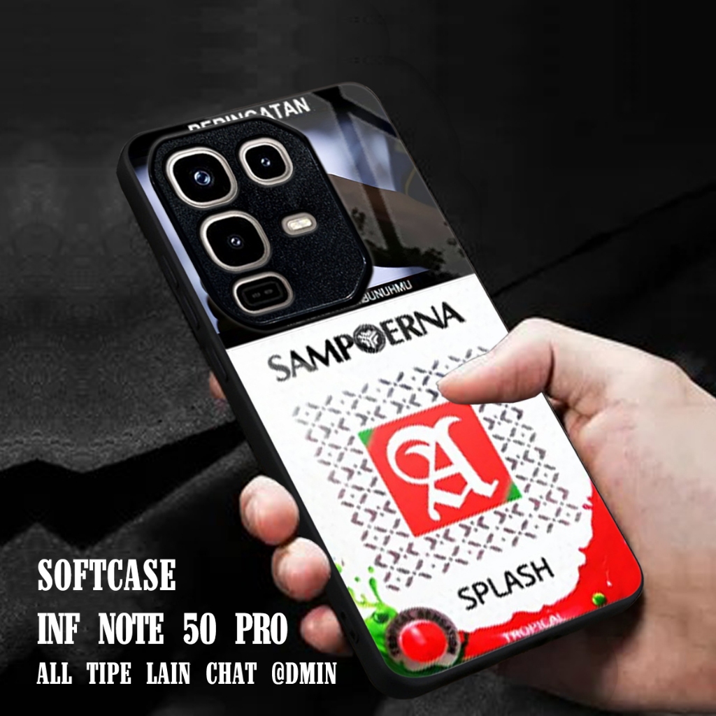 MC830- Infinix Note 50 Pro Glass Softcase - Infinix Note 50 Pro 2025 ...