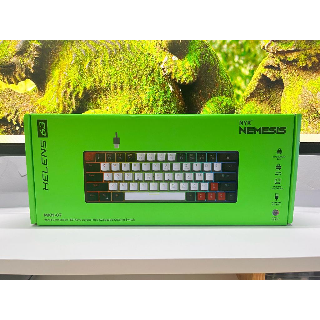 NYK Nemesis Helens 63 Mechanical Gaming Keyboard | Shopee Singapore