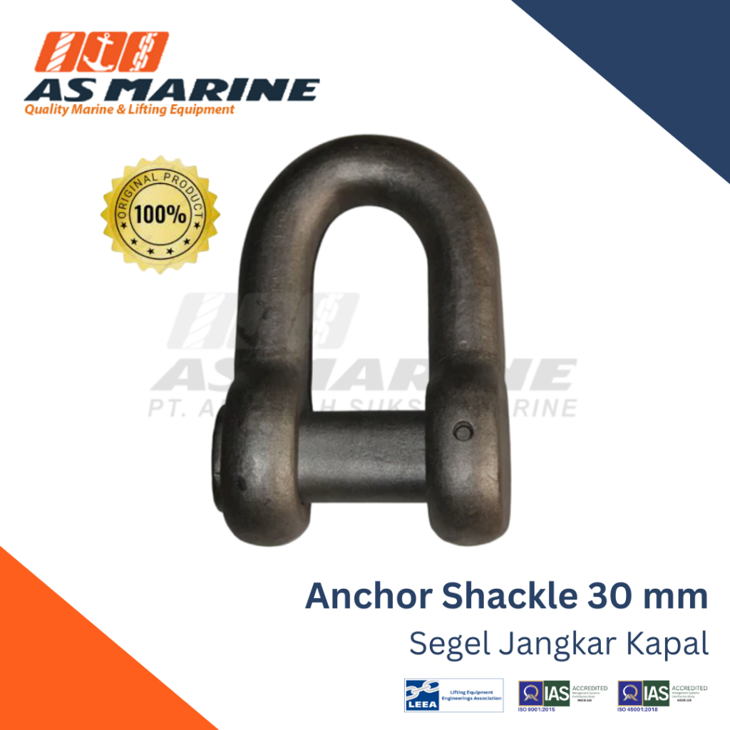 Anchor Shackle / 30 mm Grade U2 Ship Anchor Seal | Shopee Singapore