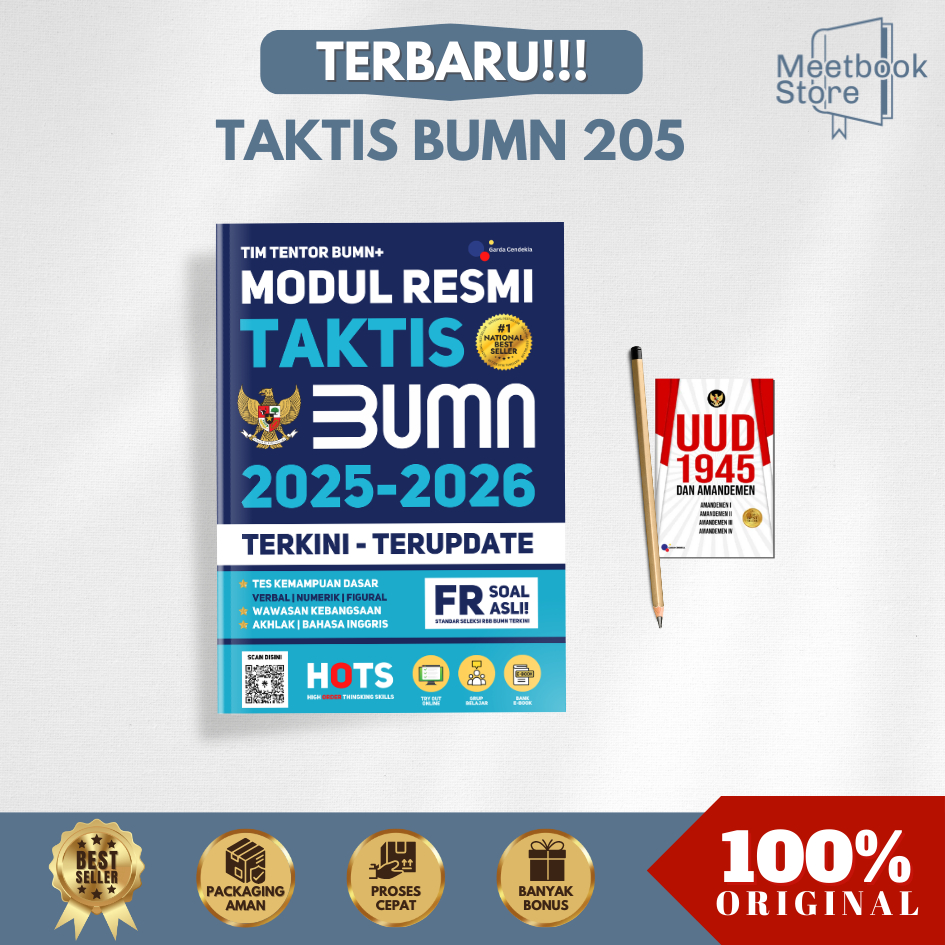 Latest BUMN 2025-2026 Official Tactical Module Book Updated FR Original ...