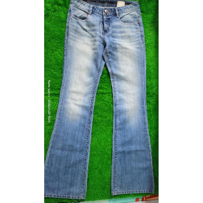 Cutbray Retro Blue Pants (P ️) | Shopee Singapore