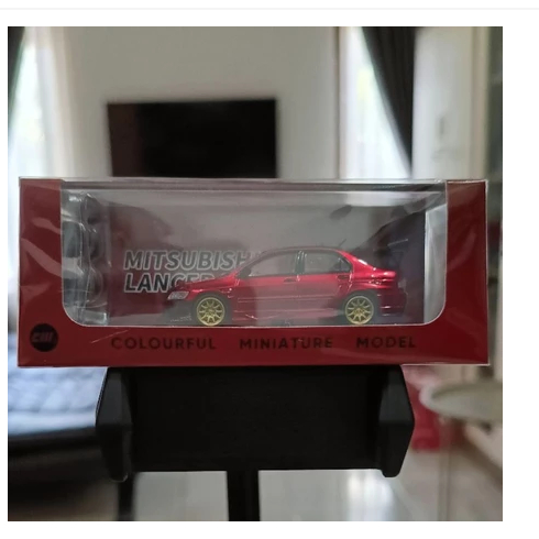 CM Model Lancer Evo IX Voltex Metallic Red New Seal | Shopee Singapore