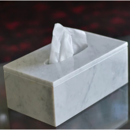 Marble Tissue Box / Marble Tissue Holder Large Size Tissue Container ...