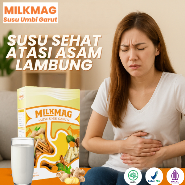 Garut Tuber Milkmag Powder Solution for Ulcers Gastritis Intestinal ...