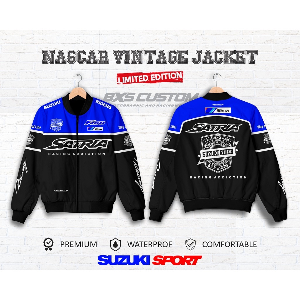 SUZUKI Racing Team Jacket Satria FU Limited EditionSUZUKI | Shopee ...