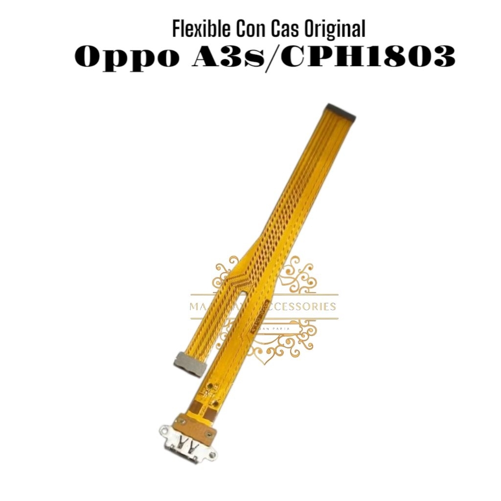 Flexible Charger Con Cas Oppo A3s CPH1803 Original | Shopee Singapore