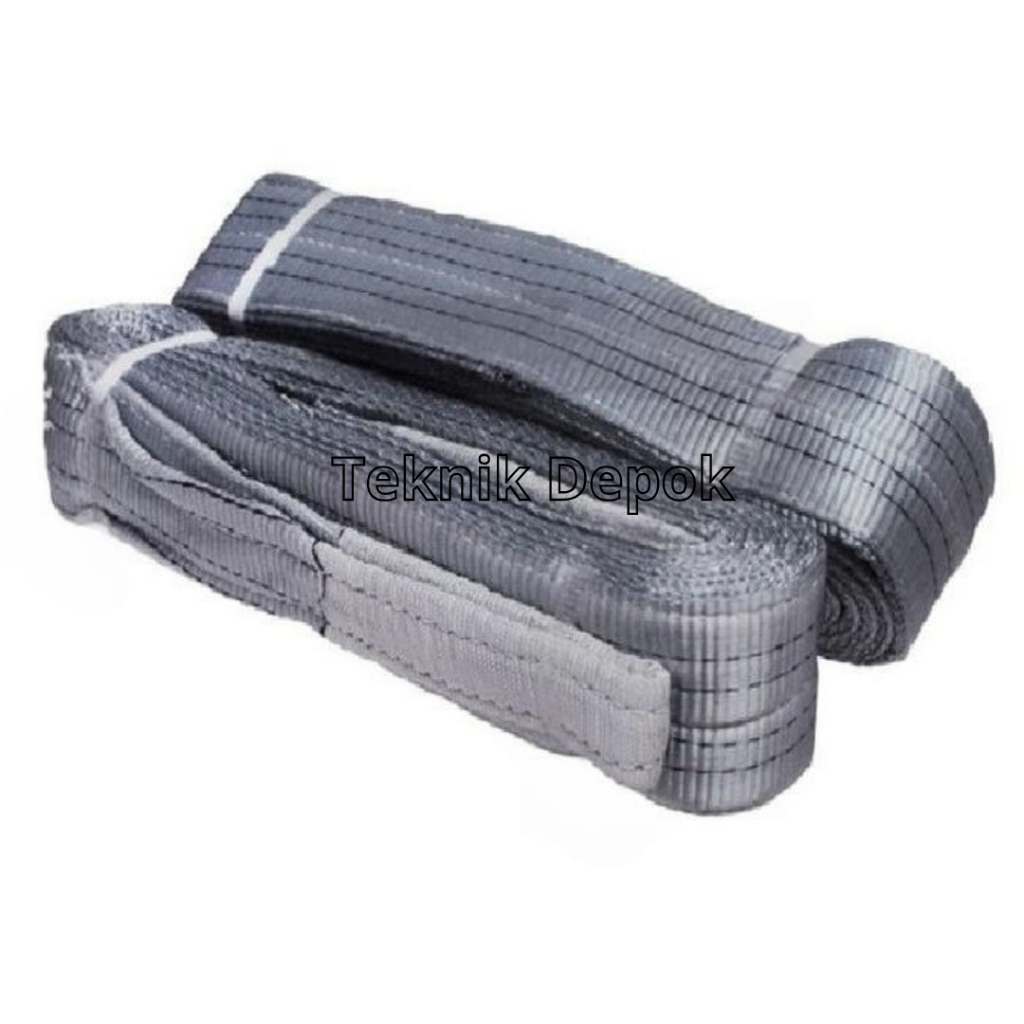 Webbing Sling 4 Ton x 5 Meter Lifting Strap Puller Lift Sling Rope ...