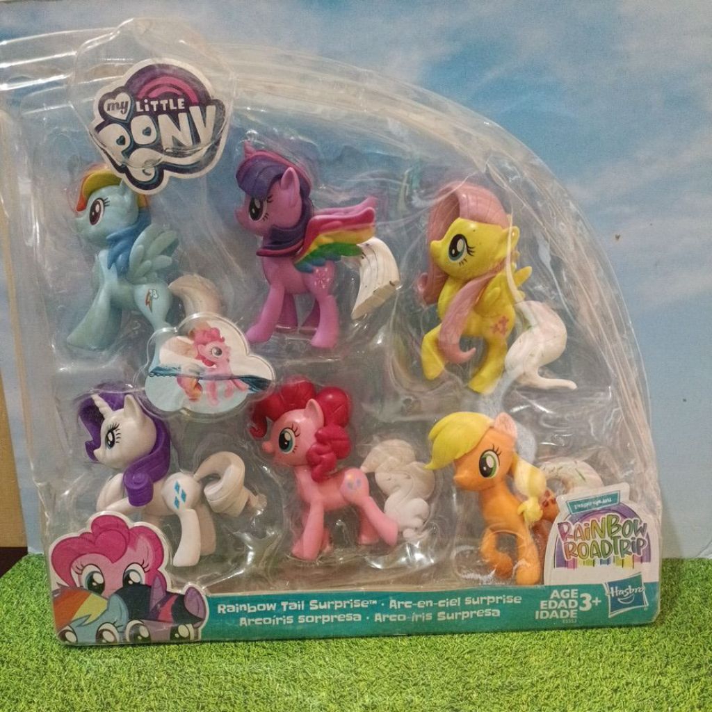 My Little Pony: MLP Rainbow Tail Surprise Collection with Color ...