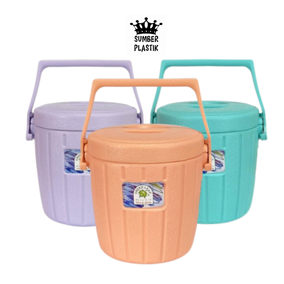 TERMOS Green Leaf 1220 Single THERMOS Container / Rice THERMOS 1.3 ...
