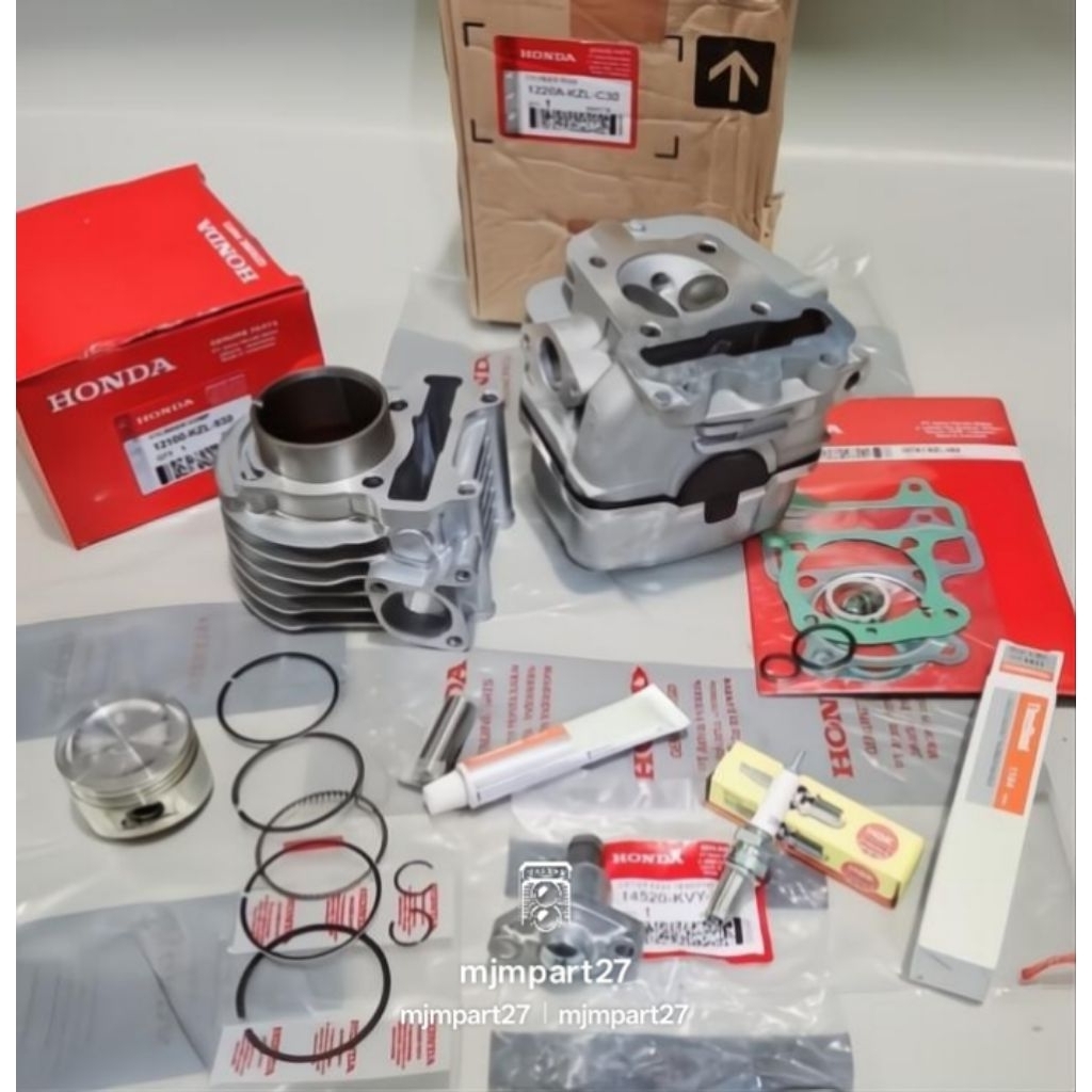 Complete KZL head assy block + piston block package plus timing punch ...