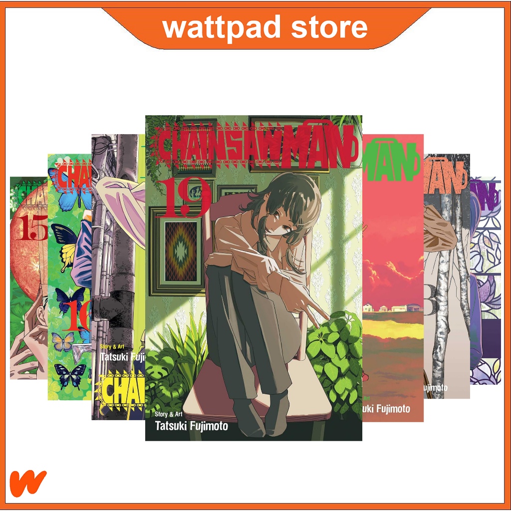 Chainsaw man, 19 Book Series by Tatsuki Fujimoto (English) | Shopee ...