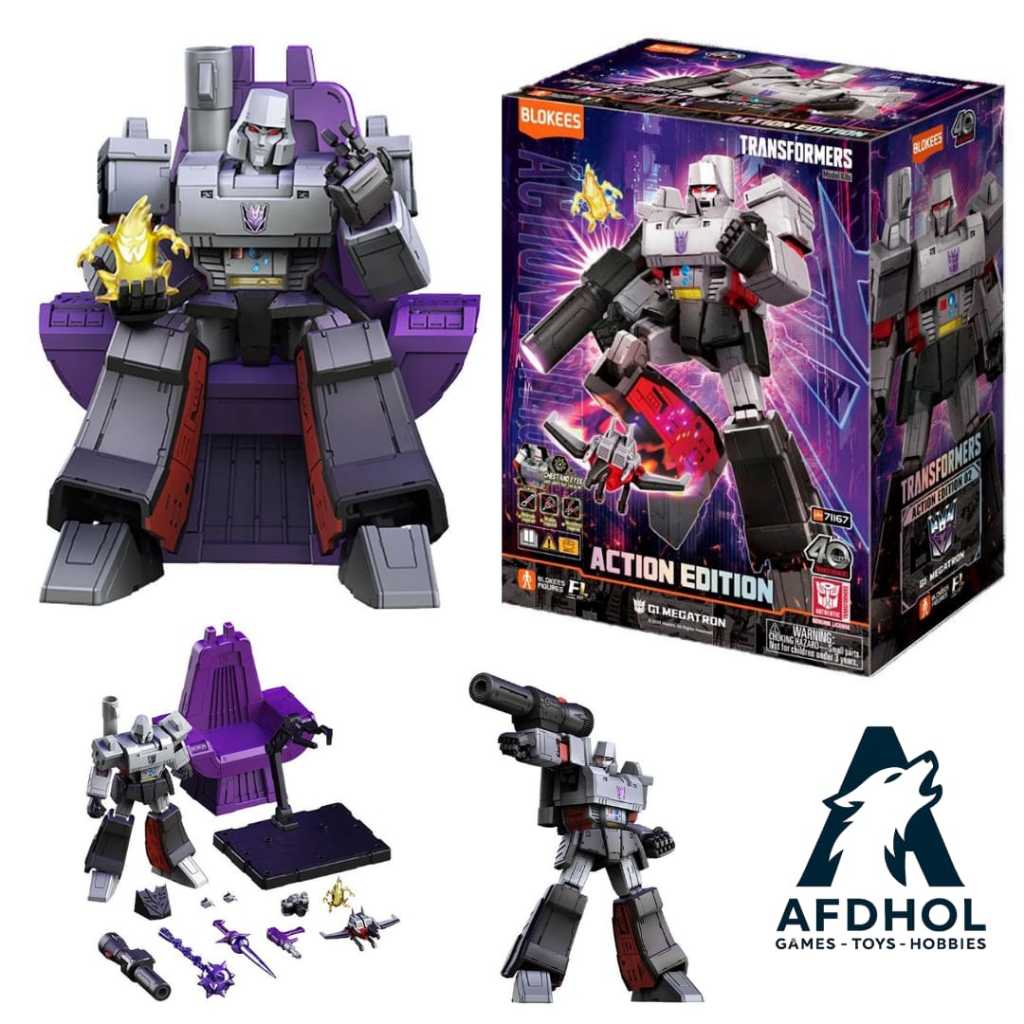BLOKEES TRANSFORMERS MEGATRON G1 ACTION EDITION 02 LEGEND G1 MEGATRON ...
