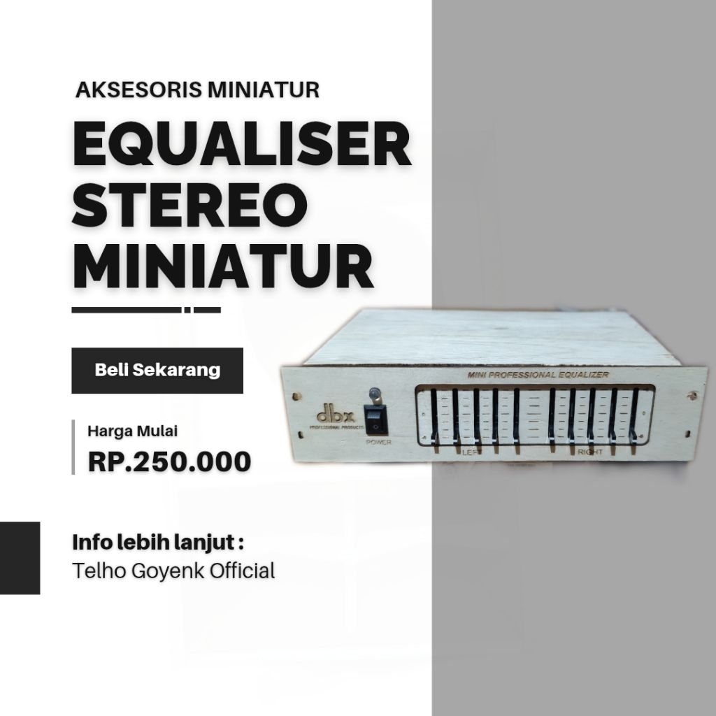 10 Channel Stereo 12V Miniature Equalizer – Mini Stage Audio / Mini ...
