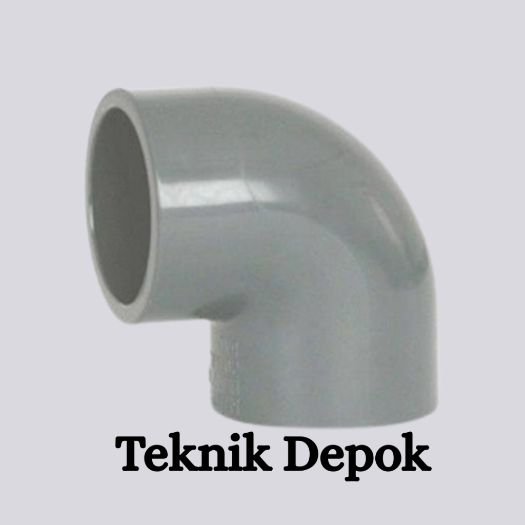 Elbow 2 1/2 inch AW 90 Degree Rucika PVC Pipe Connection Knee Knie 2.5 ...