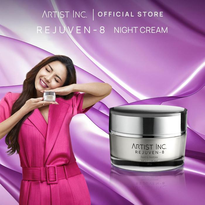 ARTIST INC. REJUVEN-8 Rest & Restore Night Cream 30g | Shopee Singapore