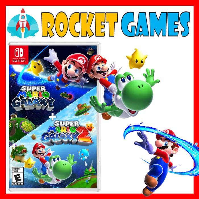 Nintendo Switch Super Mario Galaxy + Super Mario Galaxy 2 Bundle ...
