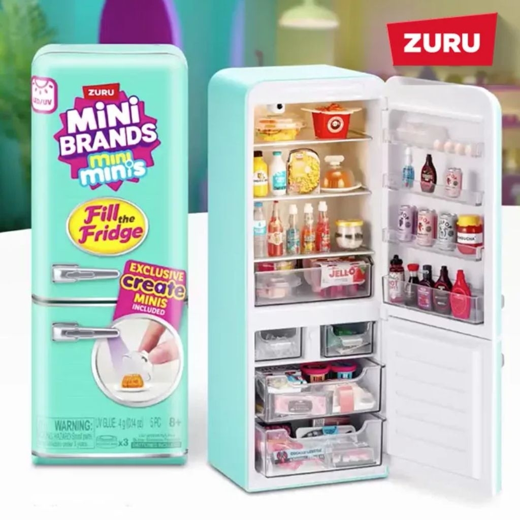 Fridge Zuru Mini Brands Mini Original Only Refrigerator Miniature ...