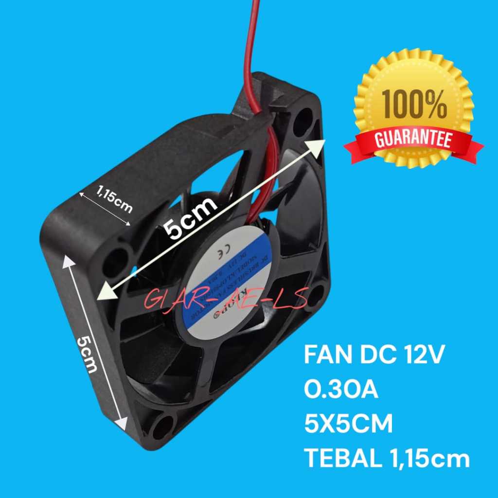 BRUSHLESS FAN 12V 5CM 12V 5X5 5 X5 CM | Shopee Singapore