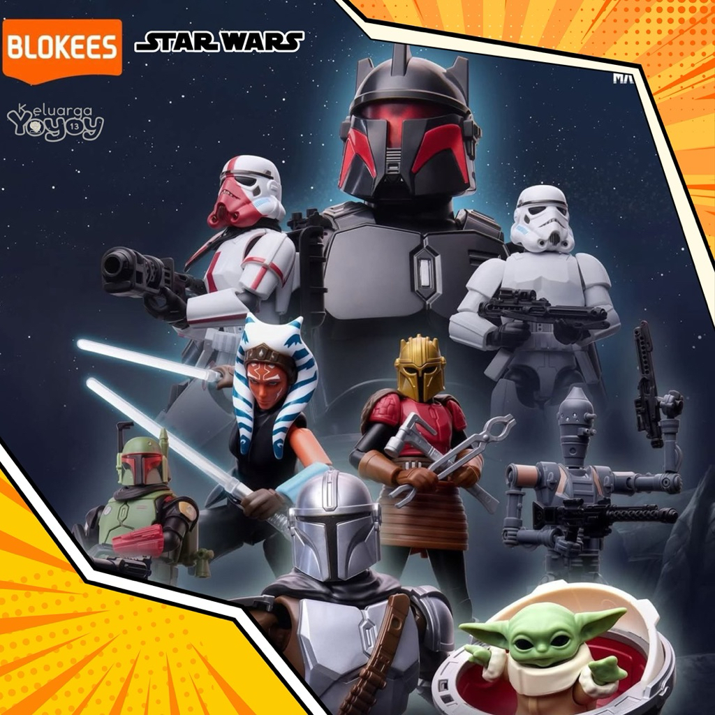 Star Wars The Mandalorian Series Block (BLIND BOX) | Shopee Singapore