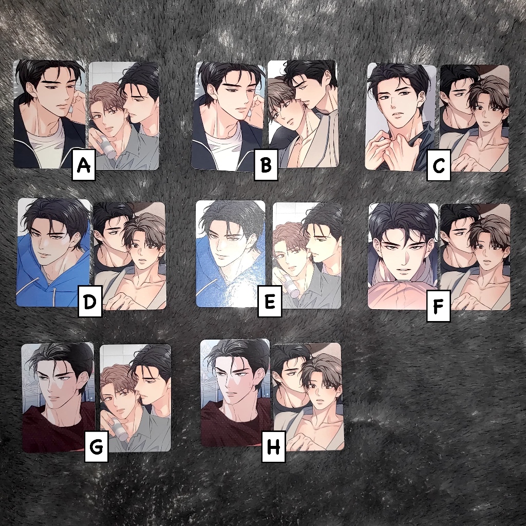 Official [Melting Point] random photo card Ryu Ian couple set Lezhin ...