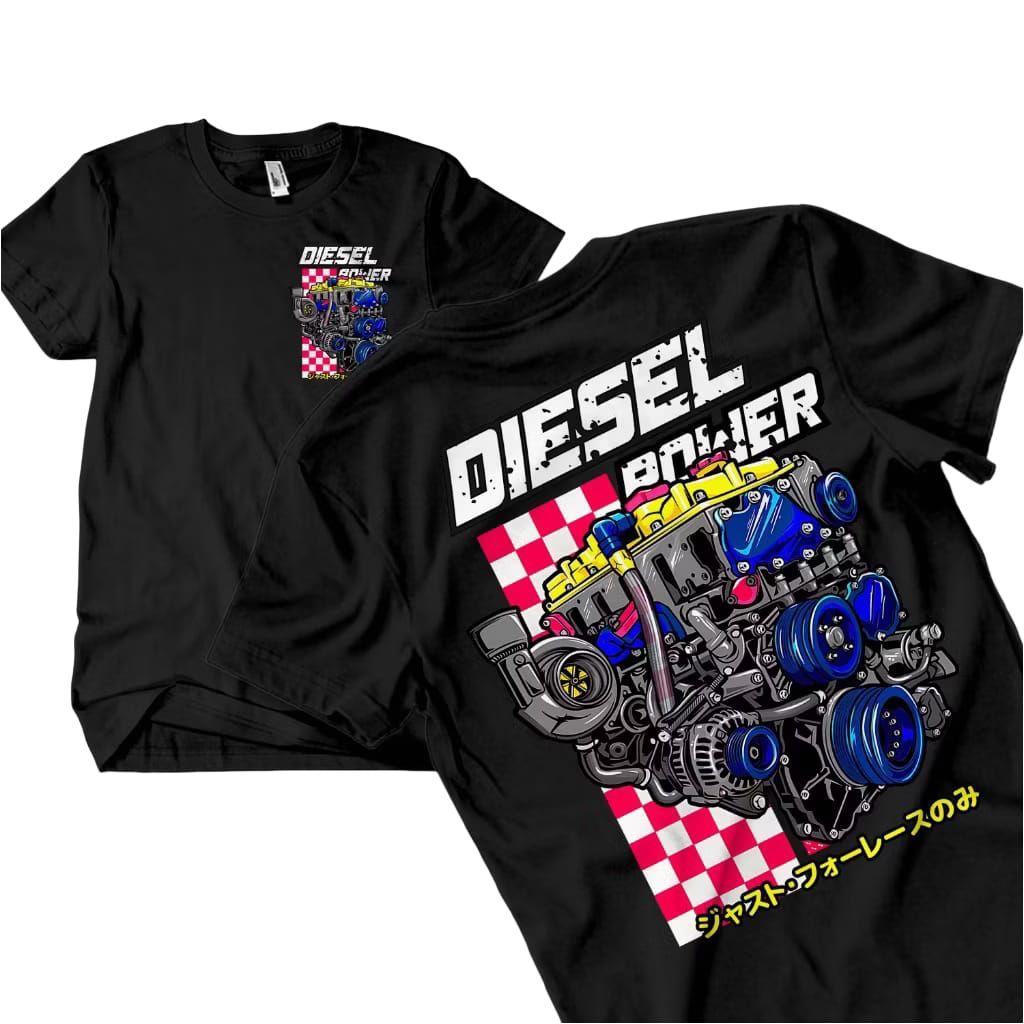 MESIN Diesel Power New T-shirt Design - Diesel Engine T-shirt Distro T ...