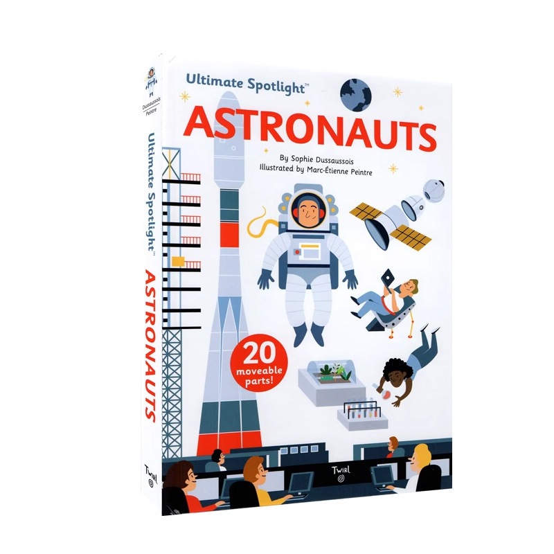 Ultimate Spotlight Astronauts Educational Book for Children about ...