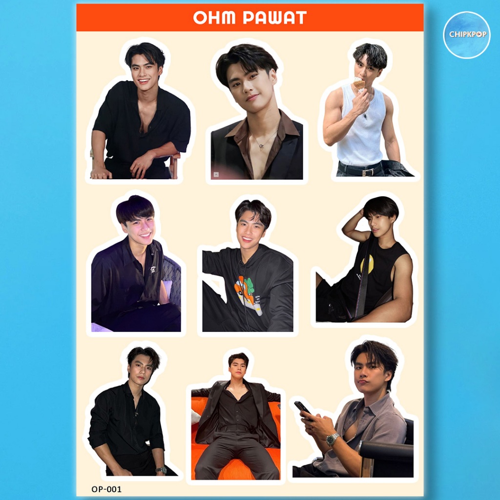OHM PAWAT GMMTV STICKER AKTOR THAILAND I BL THAILAND I OHM PAWAT ...